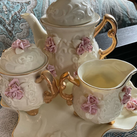 Source Unknown | Other | Victorian Tea Set | Poshmark